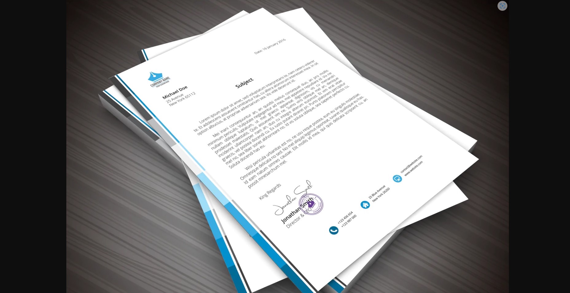 Letterheads - National Signs - Signs - Printing - Branding